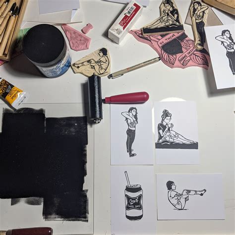 Intro To Relief Printing With Tori Hlusko July 19th Mission In Arts