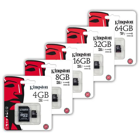 Original Kingston Class 10 Micro Sd Card 4gb 8gb 16gb 32gb 64gb 128gb