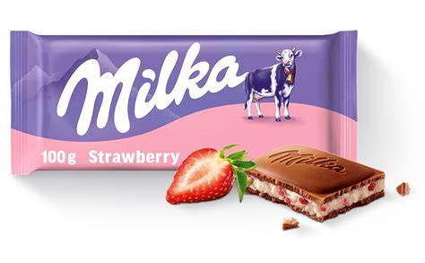Milka Z Nadzieniem O Smaku Truskawkowym 100 G Sklep KupSlodycze