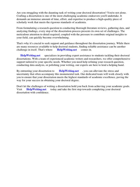 Doctoral Dissertation Types Pdf Thesis Doctor Of Philosophy