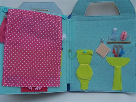 Книжка-кукольный домик из фетра — 16 ответов | форум Babyblog