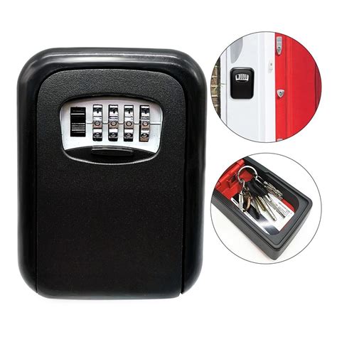 Wholesale 4 Digit Combination Lock Box Key Storage Lock Box Key Safe Box Security Key Holder