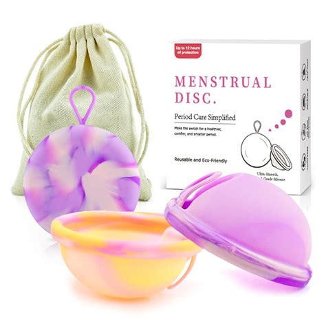 Pllype Reusable Menstrual Disc Set 100 Medical Silicone Tampon