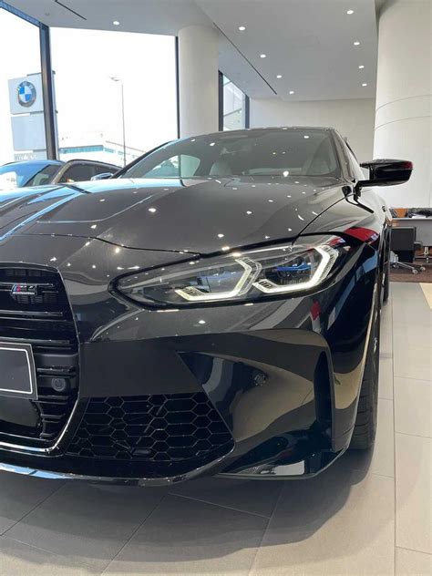 New Photos Of The 2021 BMW M4 In Sapphire Black Metallic