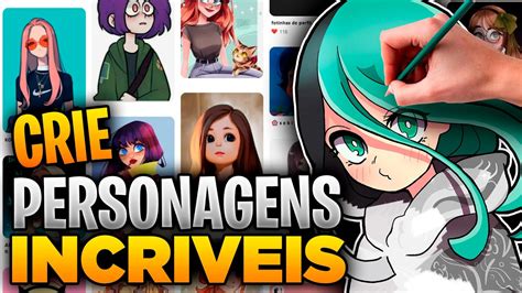 Como Criar Seu Personagem FÁcil [passo A Passo] 🔥 Youtube