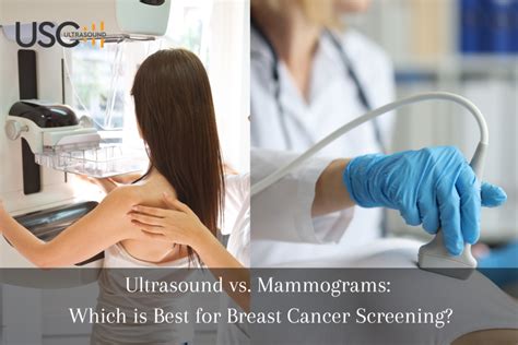 Ultrasound Vs Mammograms For Breast Cancer Screening