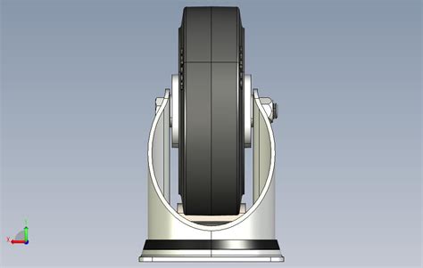 脚轮bpab16mm总锁定制动器step模型图纸免费下载 懒石网