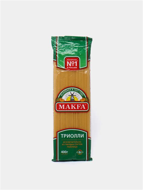 Триолли вермишель Makfa, длинная, 400 г купить по низким ценам в ...
