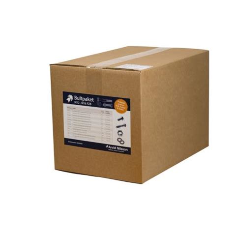 Bult Och Mutter I Paket M6 Till M24