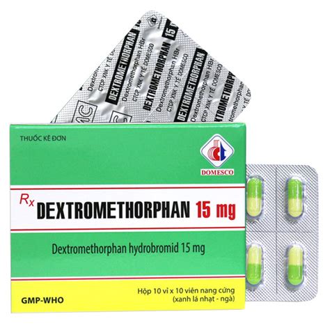 Dextromethorphan 15mg điều Trị Ho Không Có đờm Mạn Tính Mua ở đâu