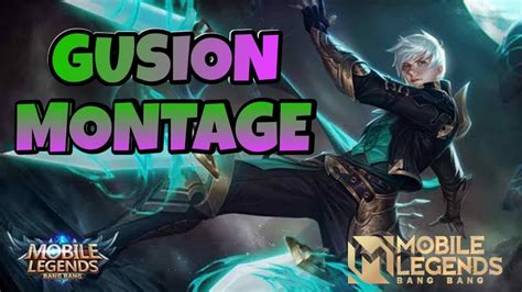 Gusion Montage Fast Hand Mlbb Youtube