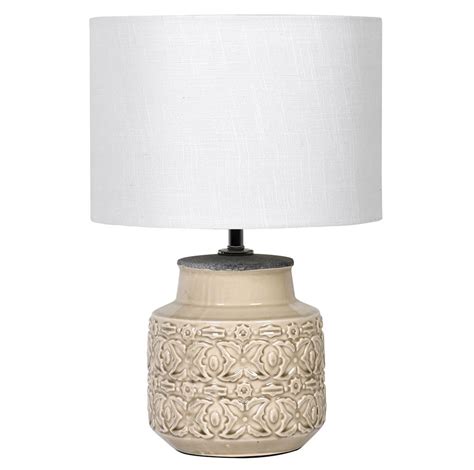 Ornate Patterned Table Lamp Nicky Cornell