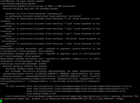 Python Install Python2 Pandas Module On Arch Linux Arm Stack Overflow