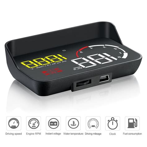 M10 Automotive General Obd2 Car Hhead Up Display W Grandado