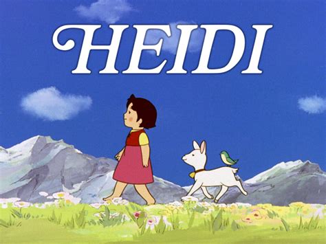 Heidi Compie 50 Anni La Triste Serie Della Bambina Delle Alpi Di Isao