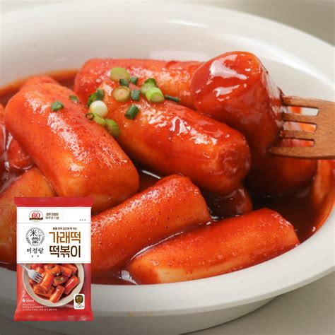 미정당 가래떡떡볶이 400g 상품상세 Cj더마켓 Cj제일제당 공식몰