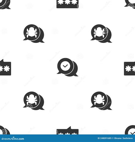set password protection check mark in speech bubble and system bug on
