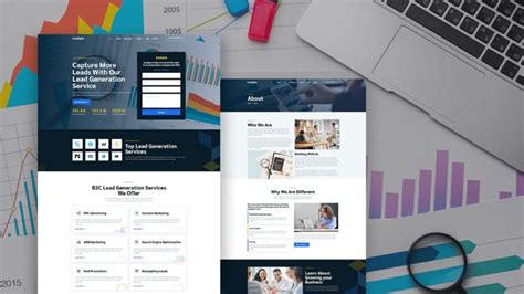 Leadgen Lead Generation And Sales Services Elementor Template Kit Kitpapa