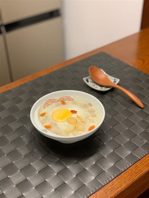 【花旗参山药瘦肉鸡蛋汤图片】上古的雲下厨房