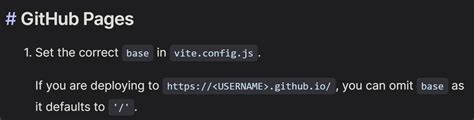 gh pages does not render anything to the page · community · discussion