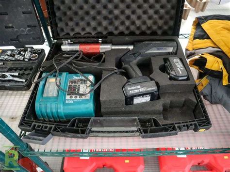Nibco Pressing Tool Makita Batteries And Charger Roller Auctions
