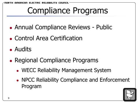 Ppt Nerc And Regional Efforts To Ensure Reliability Powerpoint Presentation Id 1050947