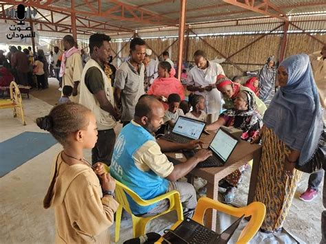 الأمم المتحدة تعلن إحصائية جديدة للنازحين بالسودان صوت السودان
