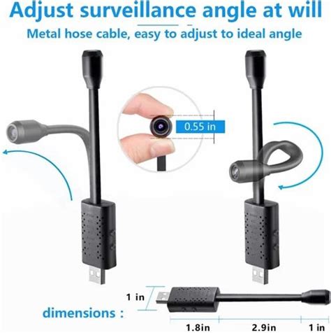 Safety Net Spy Camera 1080p Hd Wifi Mini Hidden Camera With Usb Live