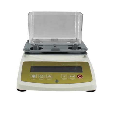 Metal Solid Densitometer Multifunctional Solid Liquid Density Meter Gold Purity Tester Density