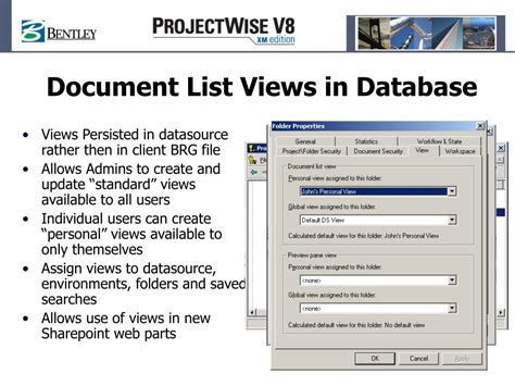 Ppt Unveiling Projectwise V8 Xm Edition Powerpoint Presentation Free