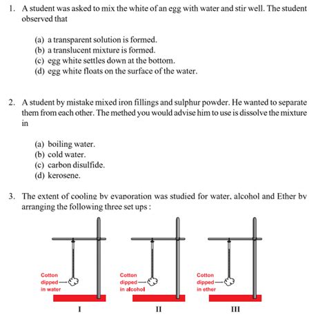 Cbse Class 10 Science Mcqs Set 2 Multiple Choice Questions For Science