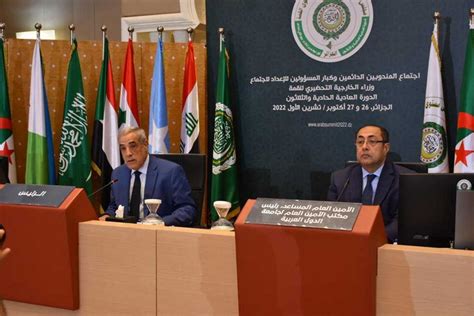 انطلاق الاجتماعات التحضيرية للقمة العربية في الجزائر المصري اليوم