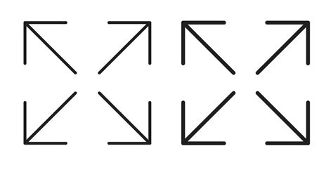 Expand Vecor Icon Set 52578843 Vector Art At Vecteezy