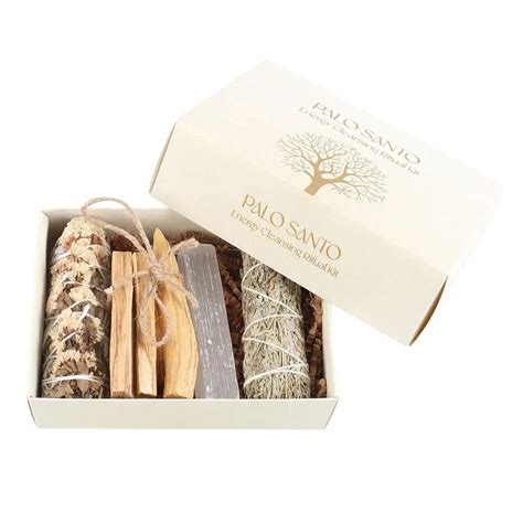 Palo Santo Energy Cleansing Ritual Kit Silverbelly Western