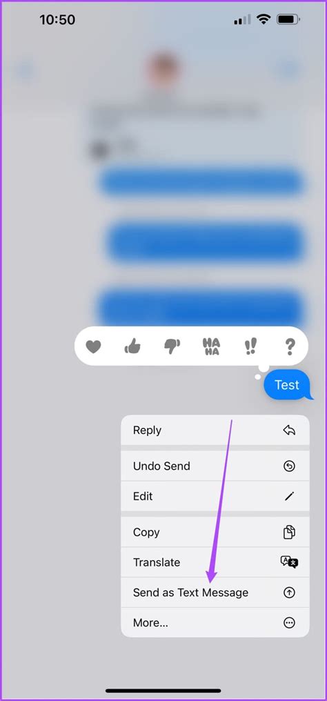 How To Force Send Text Message Instead Of IMessage To A Contact Guiding Tech