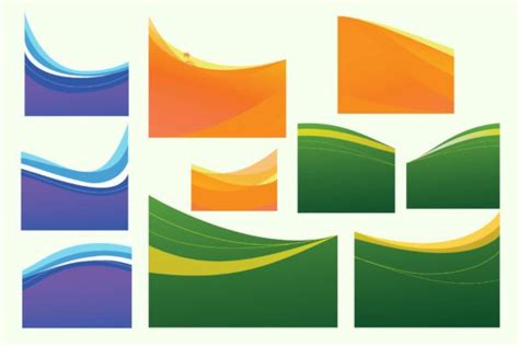 Gradient Shape Modern Vector Set Graphic By Alit Design · Creative Fabrica