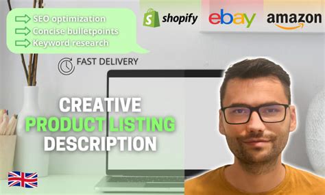 Write Creative Product Listing Description And Seo Optimization By