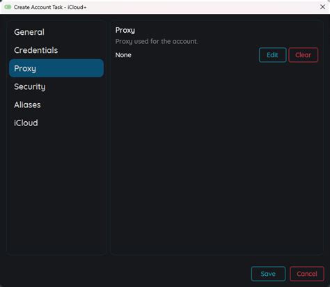 Profile Builder Accounts Tasks Icloud Create Generate