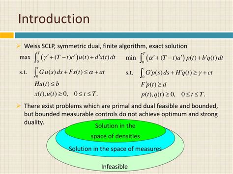 Ppt Full Symmetric Duality In Continuous Linear Programming