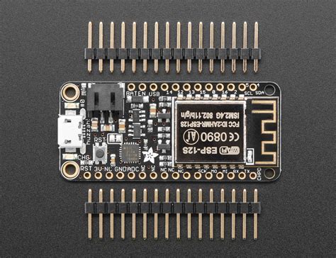 Adafruit Feather HUZZAH With ESP8266 WiFi Available At Ada Flickr