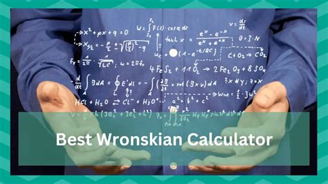 4 Best Wronskian Calculator That You Need To Try Jscalc Blog