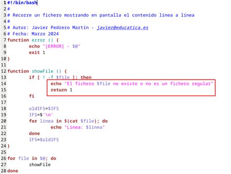 Ejercicios De Bash Shell Script Educatica
