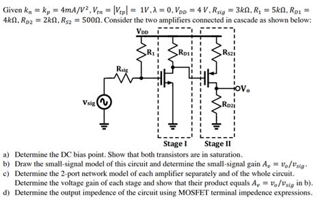 get answer given kn kp 4ma v2 ven vpl 10 1 0 vpp 4 v
