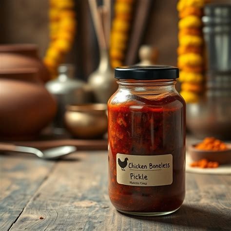 Chicken Pickle Boneless Shop From India