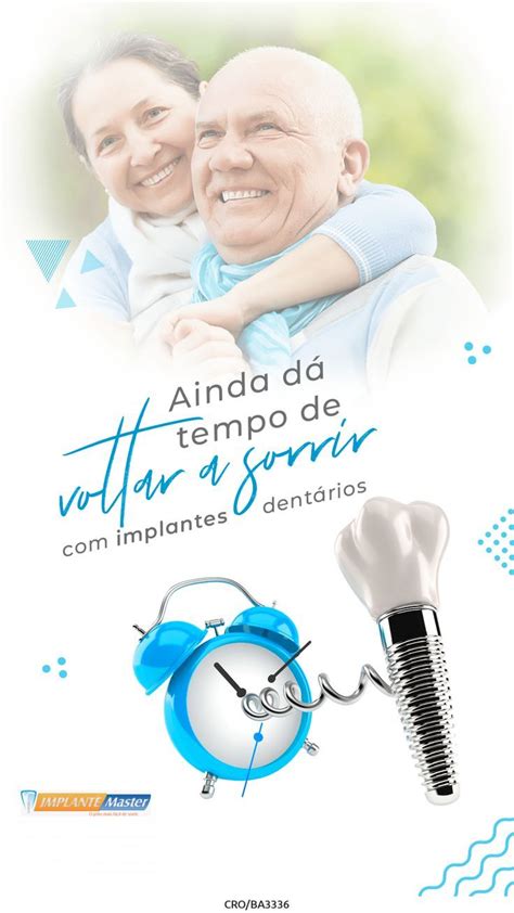 Volte a sorrir implantes Implantes dentários Marketing