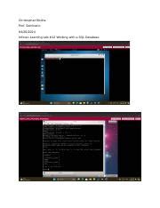 Working With A SQL Database Manipulating Tables Performing Course Hero