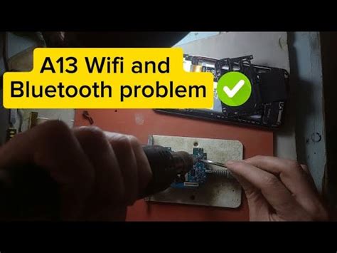 Samsung A13 Wifi And Bluetooth Not Working Fix Solution SAM A135F A135N