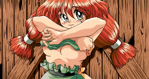 Rule 34 1girls Ashika Toushin Toshi Blush Breasts Game Cg Green