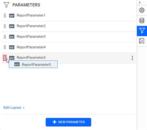 Reorder Report Parameters In Bold Report Designer Ssrs