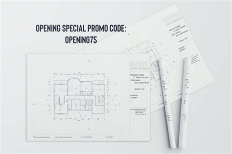 Autocad Template Autocad Presentation Template Include Instgram Website Number And Adress Etsy